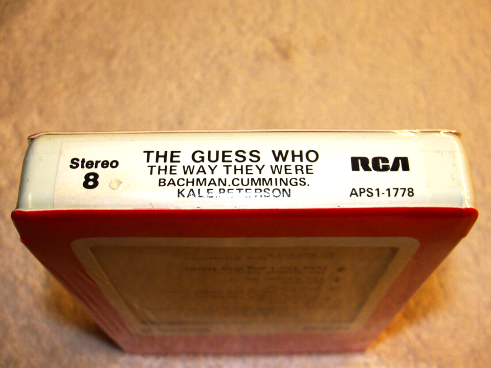 The Guess Who "The Way They Were" (8-Track Tape, 1976, RCA Records ...