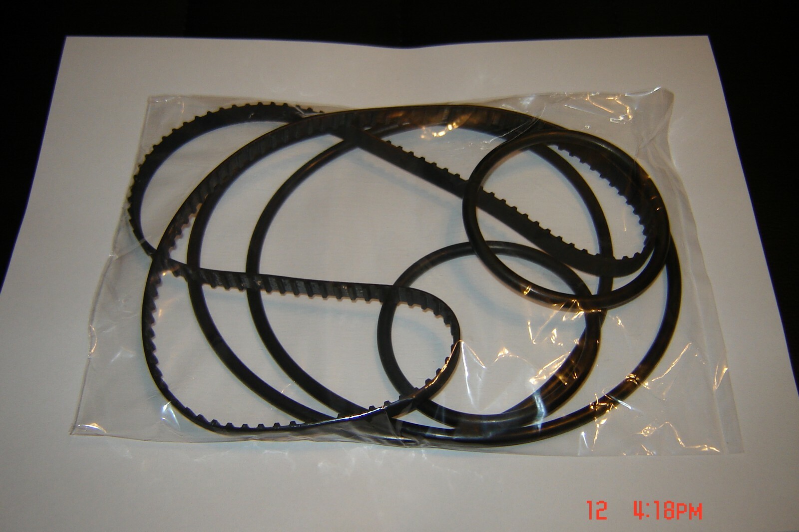 EIKI 16mm Projector Belts For EIKi NT Series Projectors,5 Belt Kit. Up ...