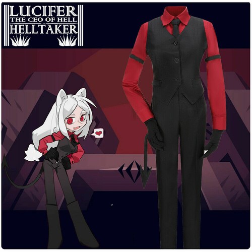 Helltaker Cerberus Cosplay Costume Halloween Suit | eBay