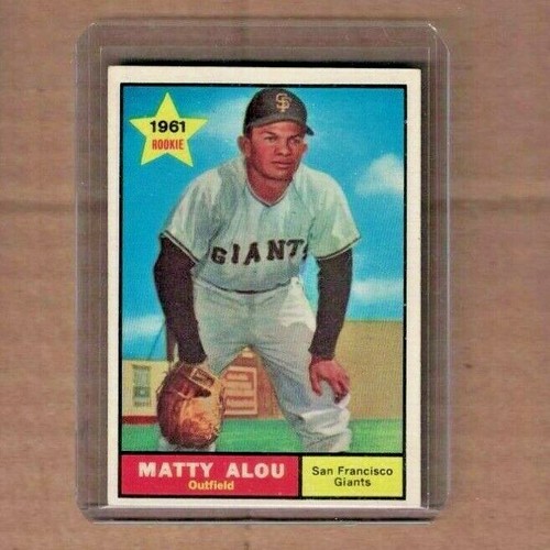 1961 Topps Baseball Matty Alou San Francisco Giants #327 RC | eBay