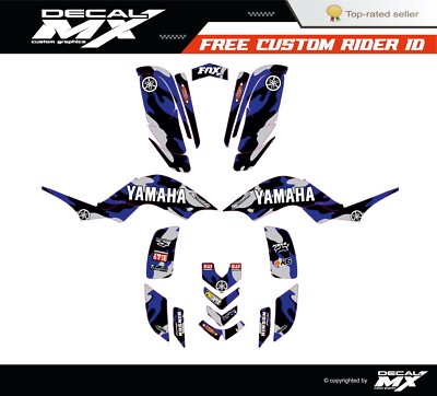 Fits Yamaha Raptor660 GRAPHICS KIT STICKER DECALS YAMAHA RAPTOR 660 ...