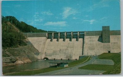 Vintage Postcard Sutton Dam Sutton West Virginia | eBay
