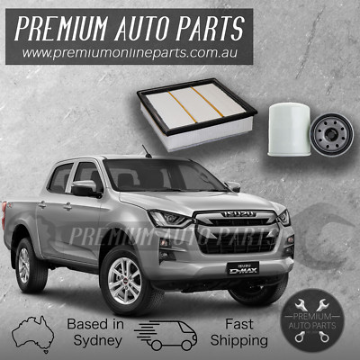 Service Filter Kit [ Air + Oil ] Fits Isuzu Dmax D-Max 3.0L Diesel TFR ...