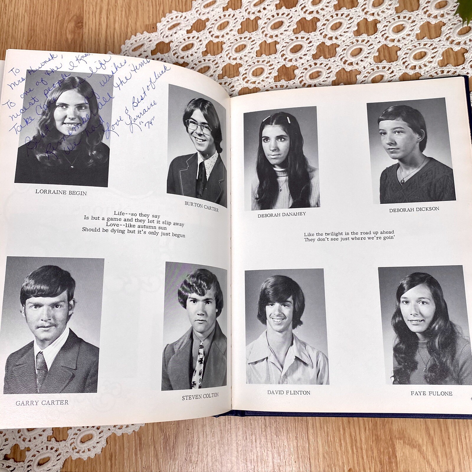 Vintage Yearbook 1974 Nevermore East Douglas MA | eBay