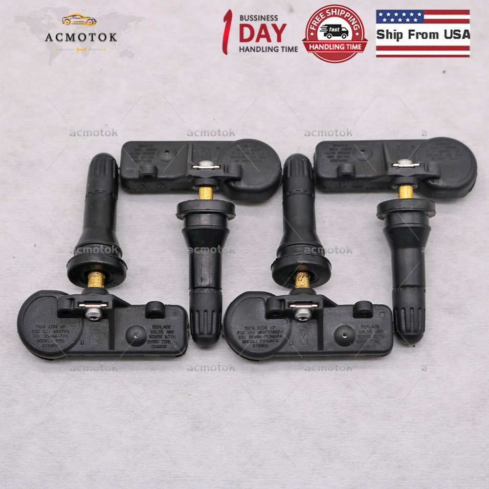 4X TPMS Tire Pressure Sensors For 2018-2019 Ford F-150 GL3T-1A180-GA ...
