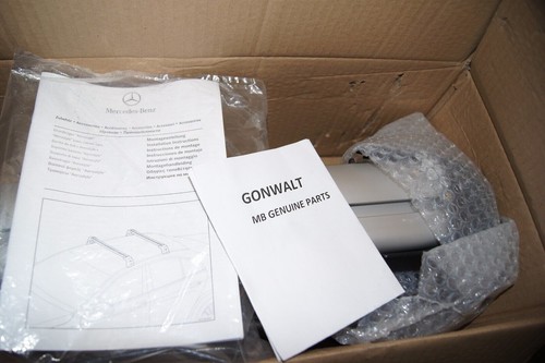 Mercedes Benz Genuine W205 Roof Rack Cross Bars 15 16 Sedan C Class ...