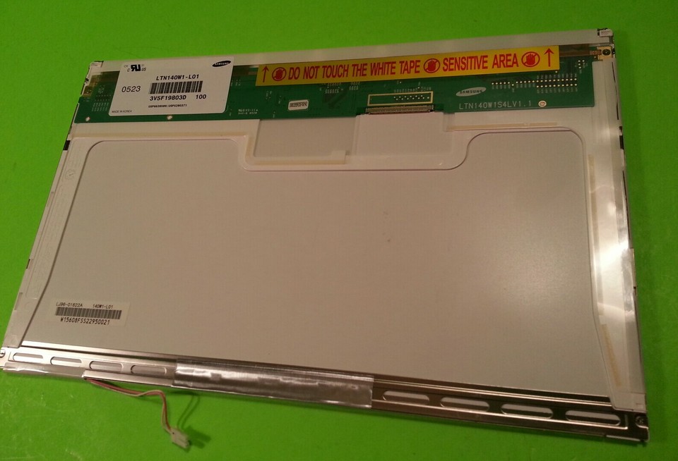 Samsung 14.1" 1280x800 WXGA Glossy Laptop CCFL LCD Display Screen ...