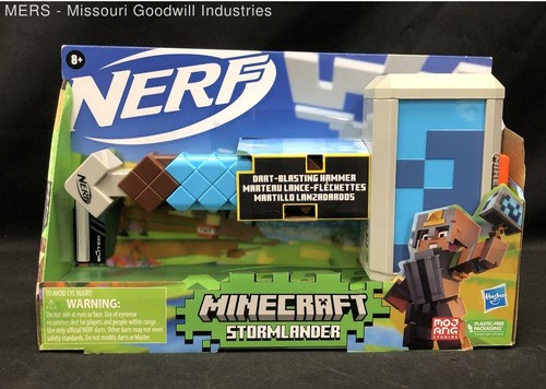 New in Packaging: NERF Gun Minecraft Stormlander | eBay
