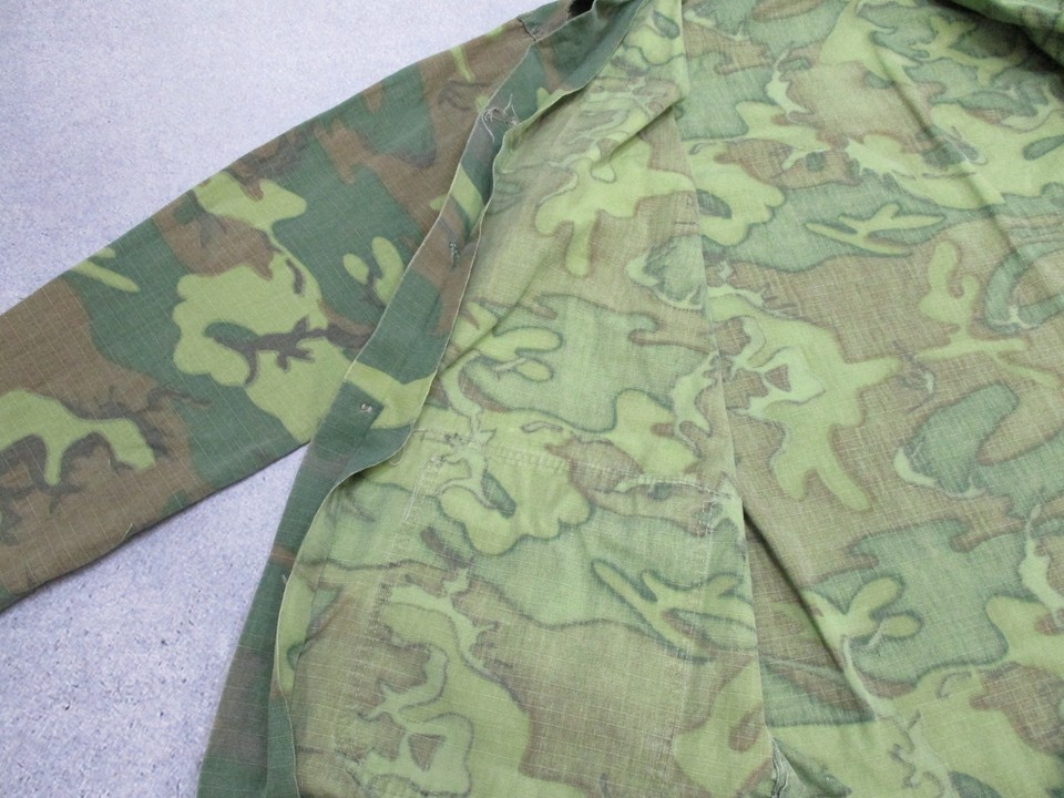 Rare Vietnam War ARVN‑Made ERDL Advisor Jacket Ripstop Camo In‑Country ...