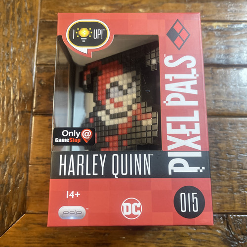 PIXEL PALS Harley Quinn 8 Bit Limited Edition Gamestop Exclusive Light ...