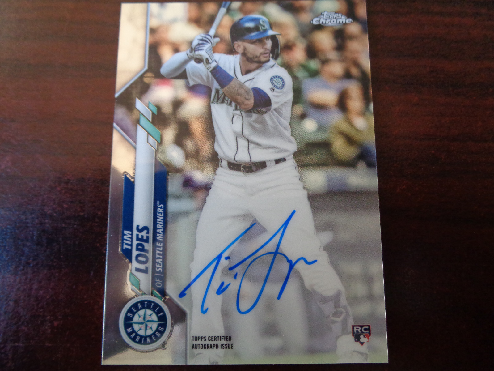 2020 Topps Chrome Tim Lopes AUTOGRAPH #RA-TL Rookie Card-PADRES | eBay