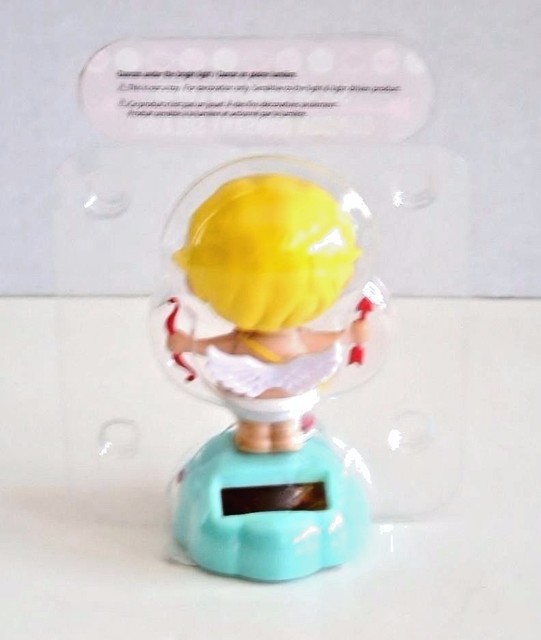 2017 Version Valentines Day Figures Dancing Devil & Cupid Solar Powered ...