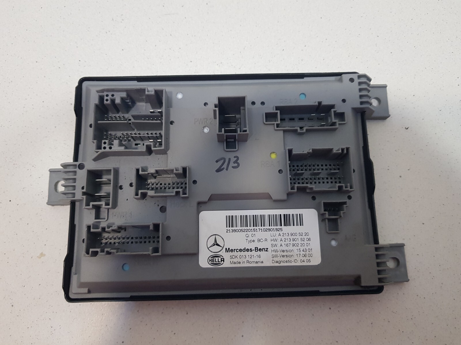 ⭐⭐⭐OEM 16-20 Mercedes Benz E W213 Rear Body Control Module Unit ECU ...