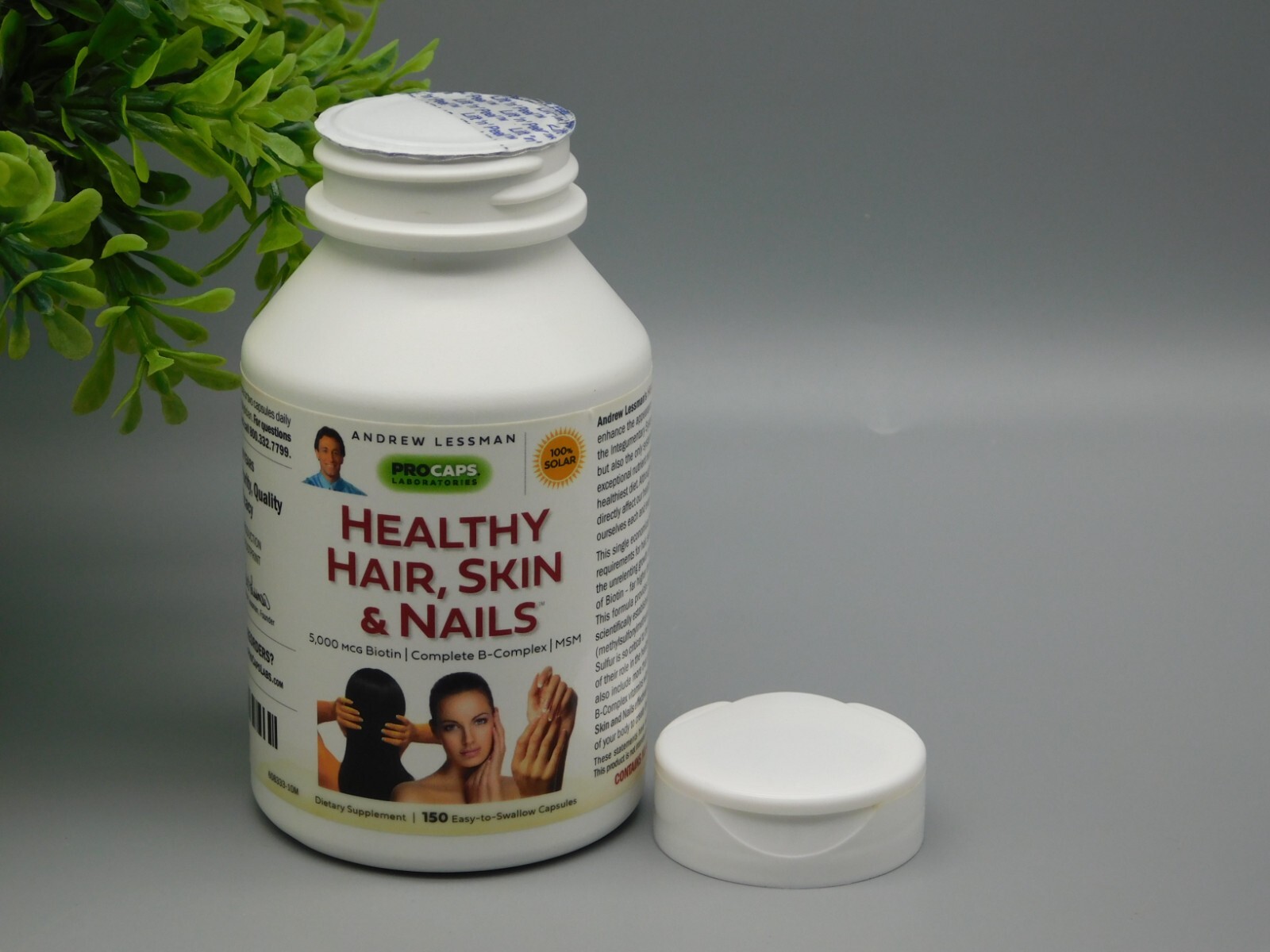 Andrew Lessman Healthy Hair, Skin & Nails 150 Capsules New SEALED 5-30 ...