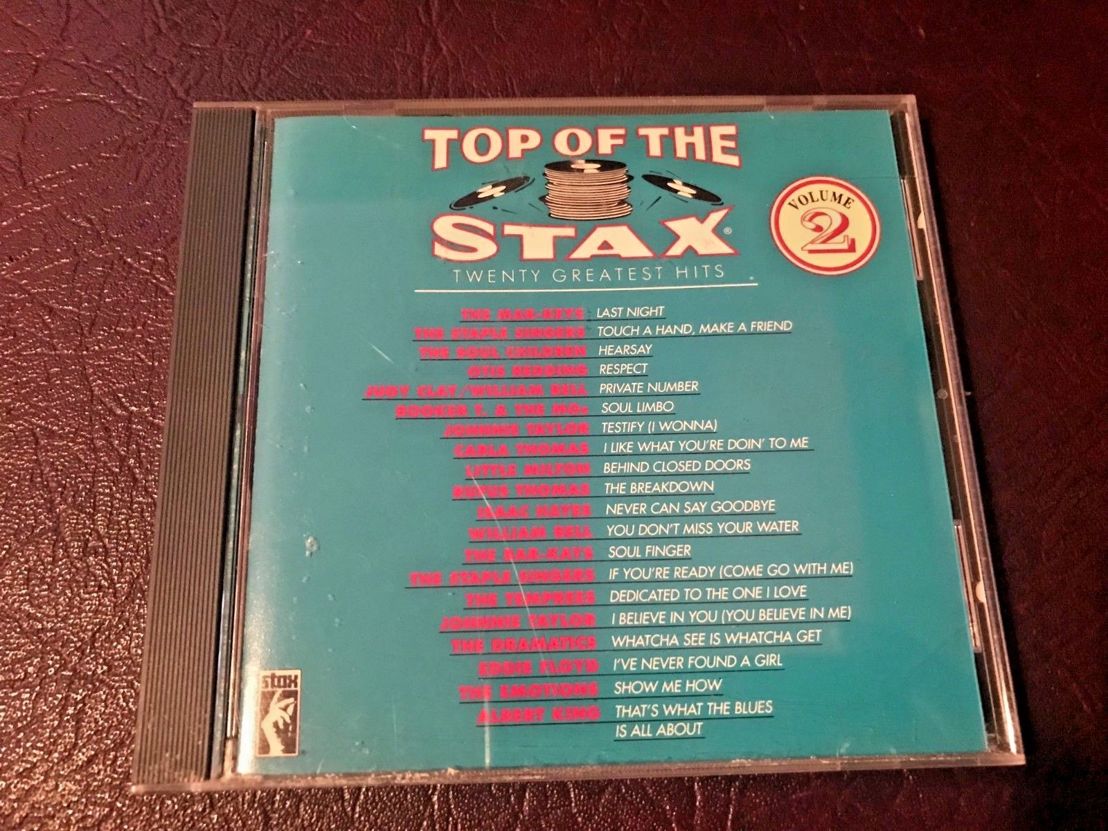 Top of the Stax:Twenty Greatest Hits by Various Artists CD 1991 Volume ...