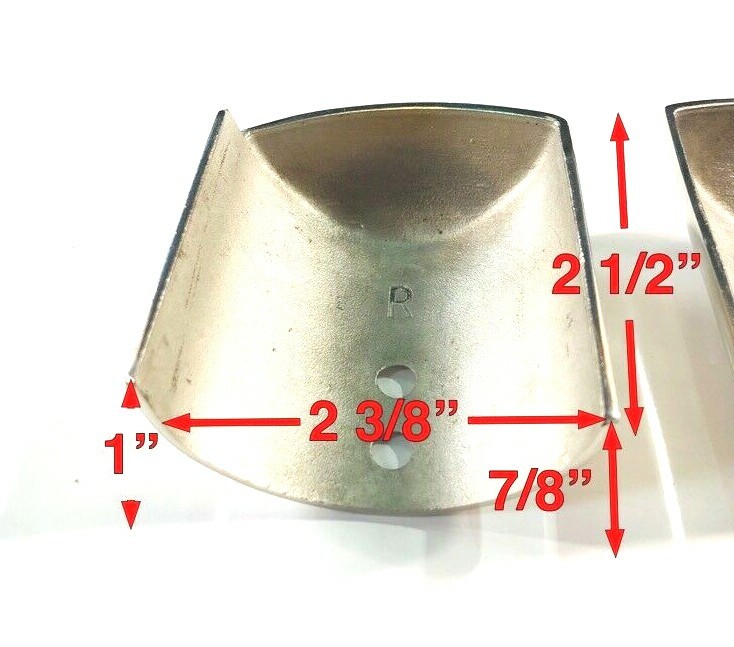 Premier Products Stainless Steel Rub Rail End Cap Right Only | eBay