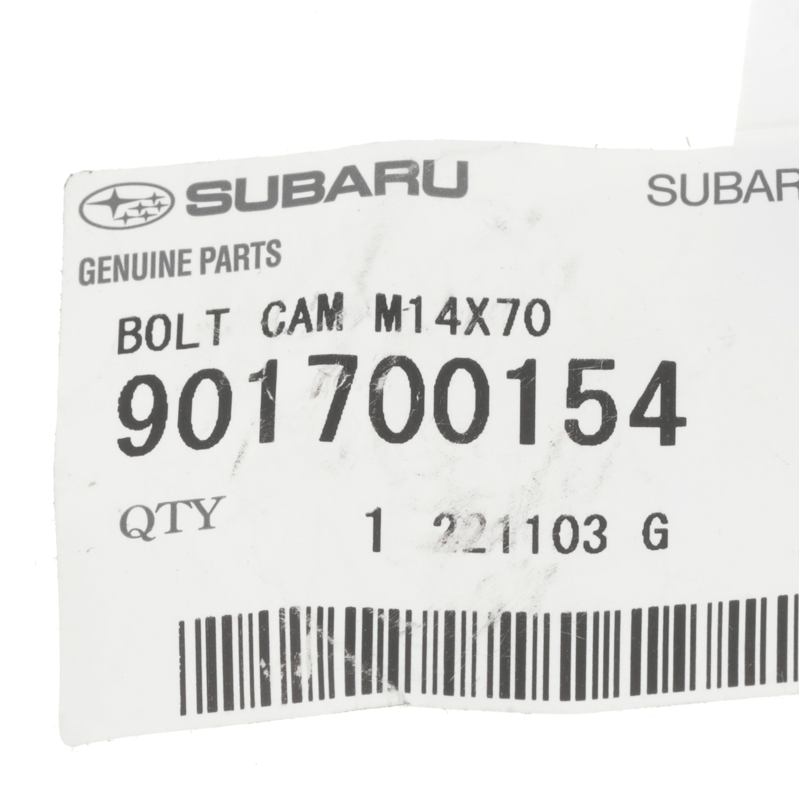 OEM NEW 2006-2023 Subaru Front Suspension Lateral Arm Adjust Bolt ...