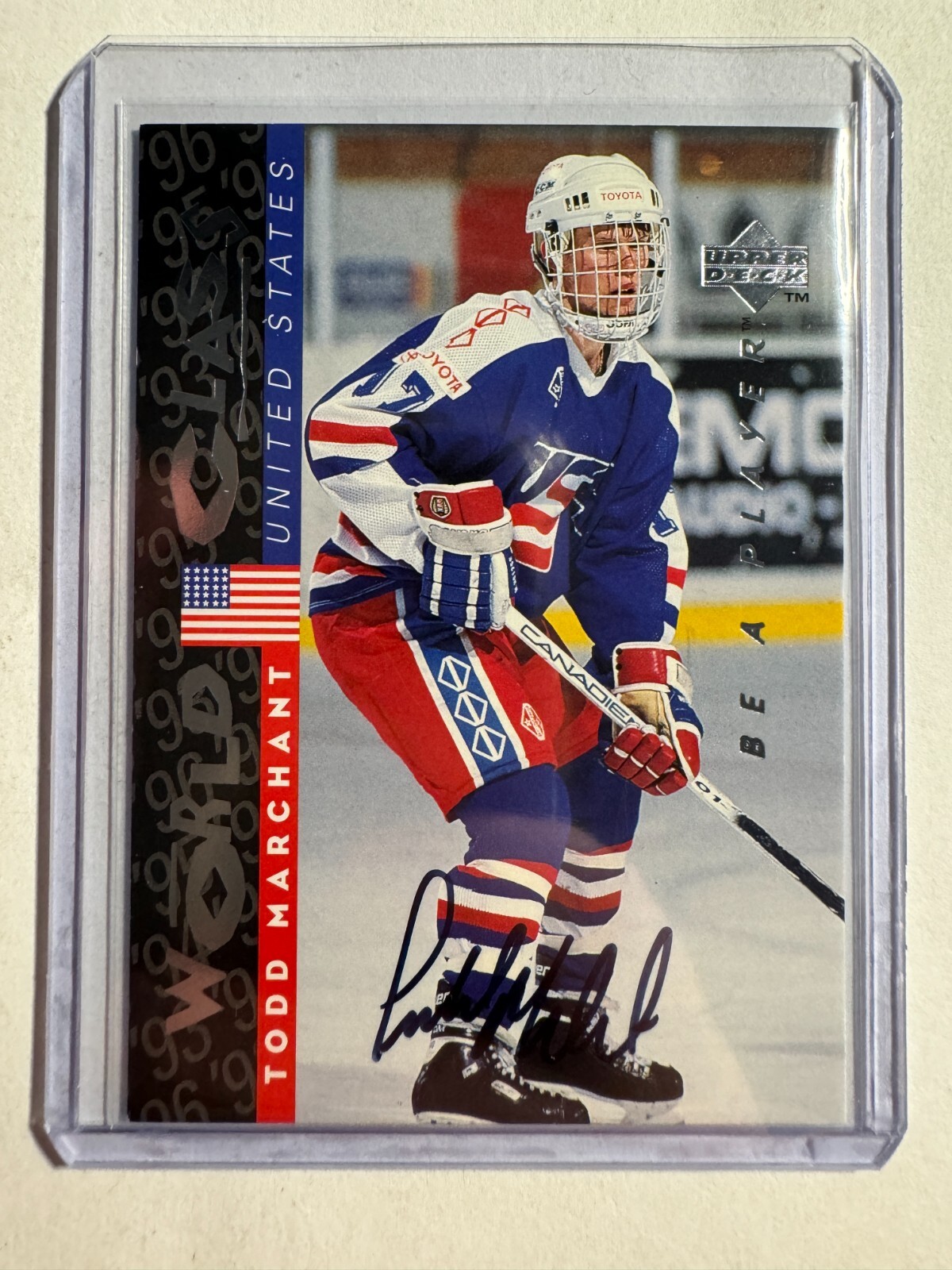 K172,747 - 1995-96 Be A Player Autographs #S190 Todd Marchant Auto | eBay