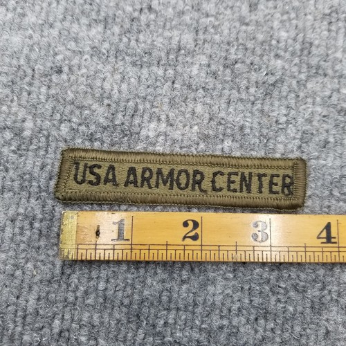 USA Armor Center Patch Tab Subdued US Army Green I4 | eBay