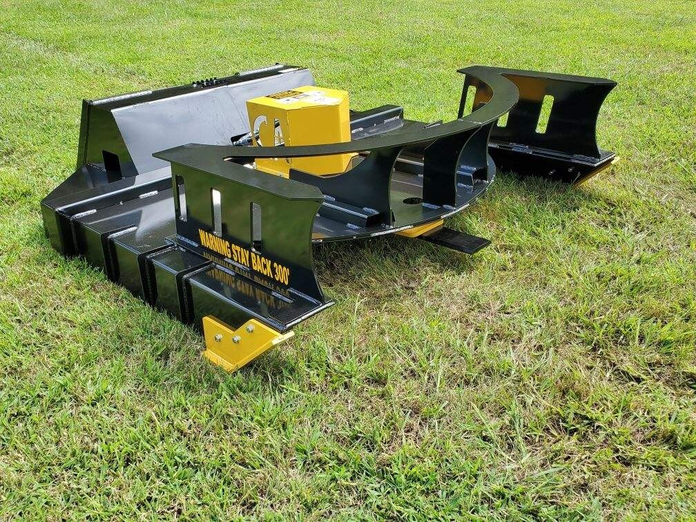 72" GEN II XBC-7 SKIDSTEER BRUSH CUTTER/MOWER/TREE CUTTER UP TO 30GPM ...