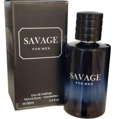 Savage cologne for Men- 3.4 Oz Men's Eau De Parfum. Men's Casual ...