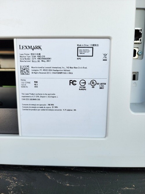 Lexmark MS810n - Reconditioned - 2Yr Warranty - Laser Printer | eBay