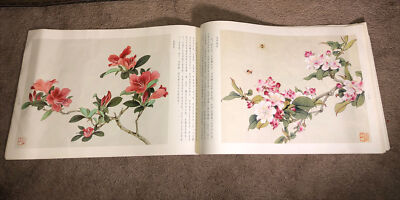 Antique Vintage Book Of Original Japanese Lithography Art Prints ...