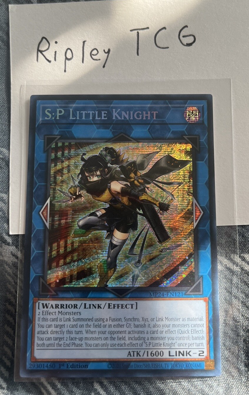 MP24-EN121 S:P LITTLE KNIGHT Prismatic Secret Rare 1st Ed YuGiOh In ...