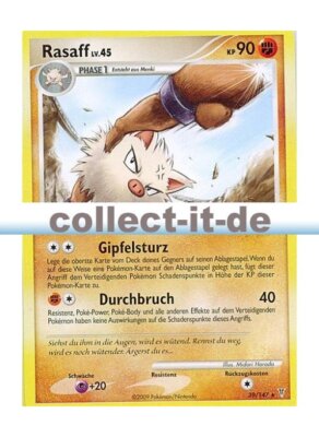 Pokemon 39/147 - Rasaff | eBay