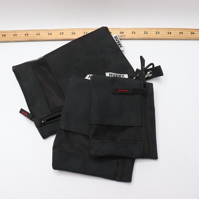 Husky Assorted Size Parts Organizer Pouch Bag Set | eBay