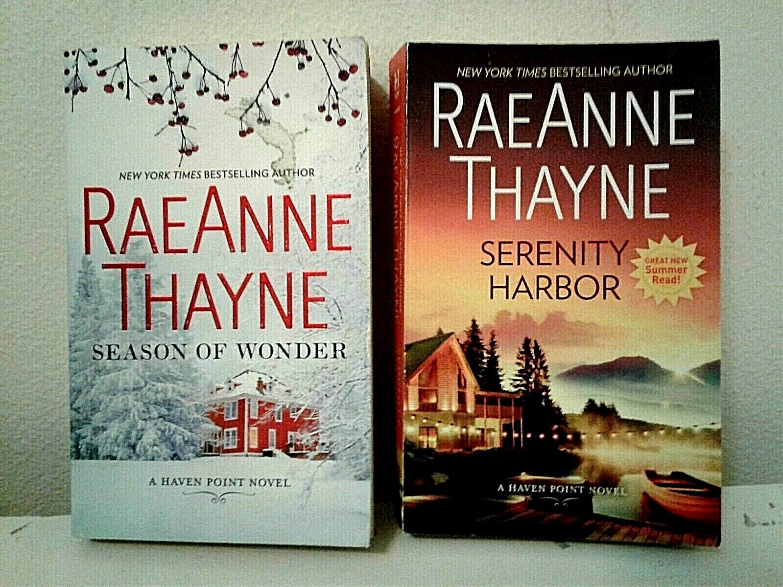 2 Haven Point novels-RaeAnne Thayne-Season of Wonder & Serenity Harbor ...
