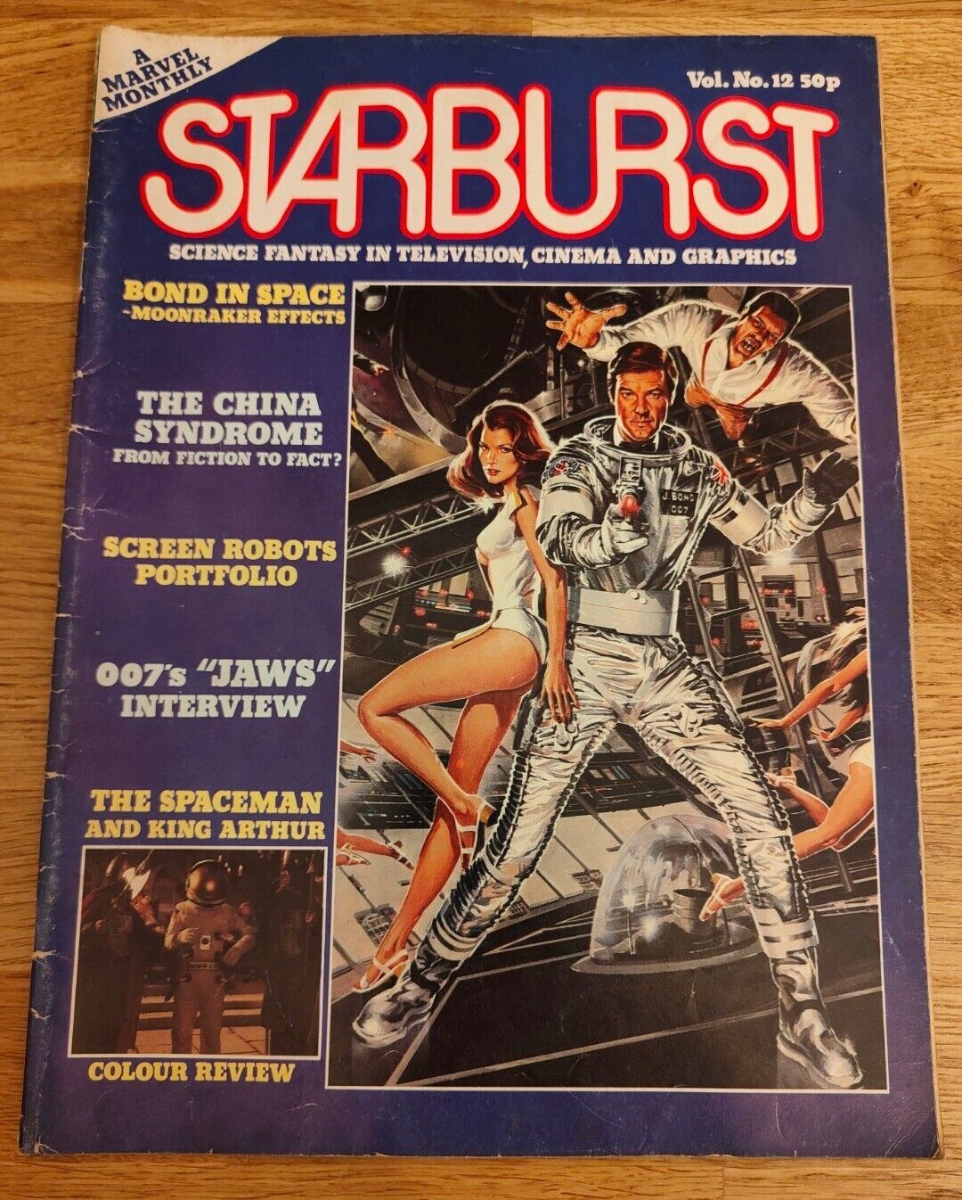 MAGAZINE - Starburst Vol 1 No 12 James Bond Moonraker Cover Spaceman ...