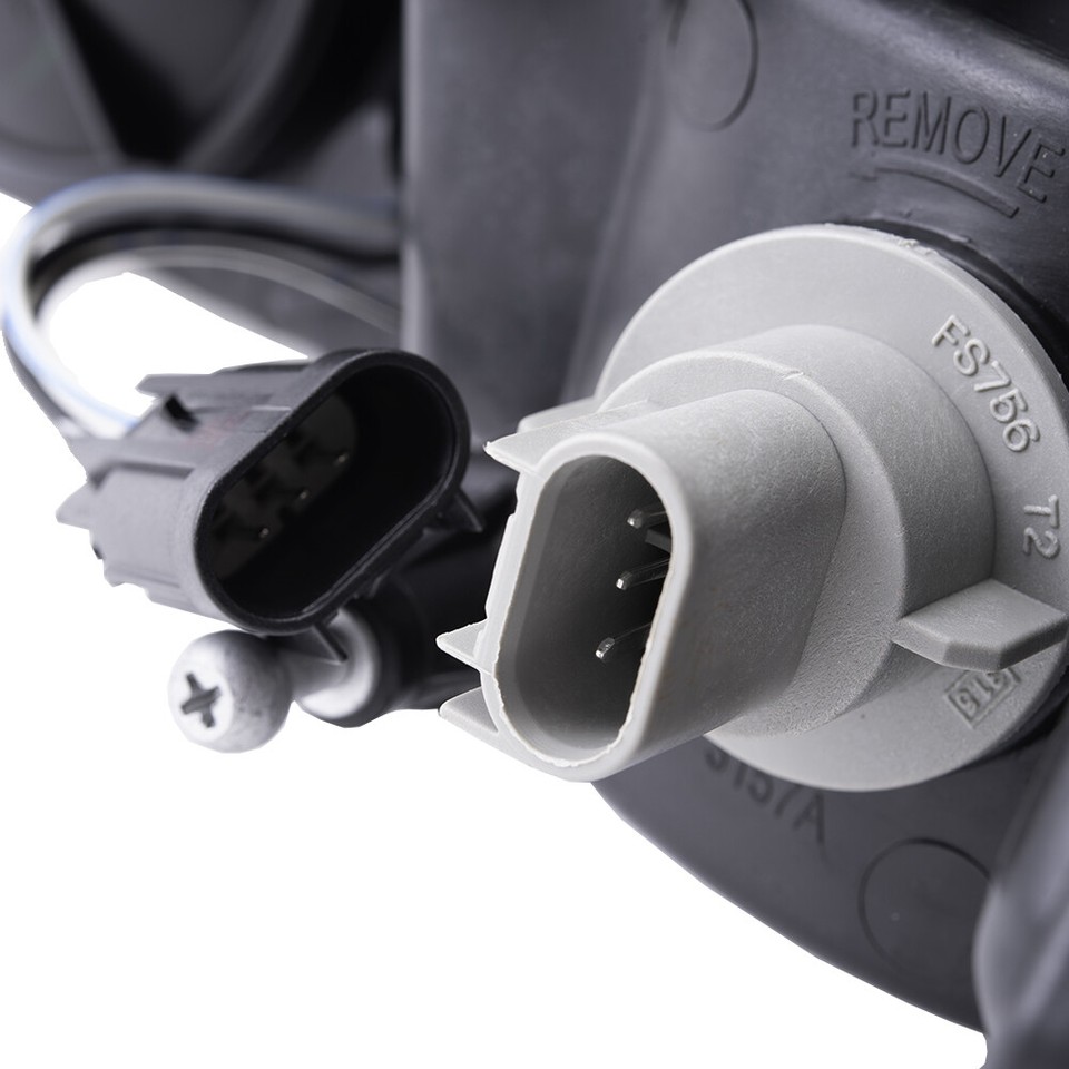 Headlight fits 2013-2018 1500 Standard Type w/ Chrome Bezel Set ...