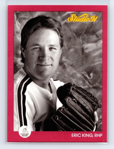1991 Studio Eric King #47 Cleveland Indians | eBay