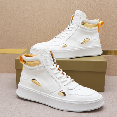 Platinum Color Men's Leisure Sports Shoes | Size 41 | Anti-slip Middle ...