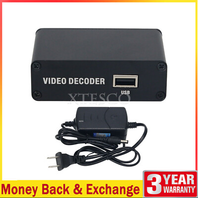 H.265 Network Video Decoder RTMP HDMI HD 1080P IPTV Decoder + USB RTSP ...