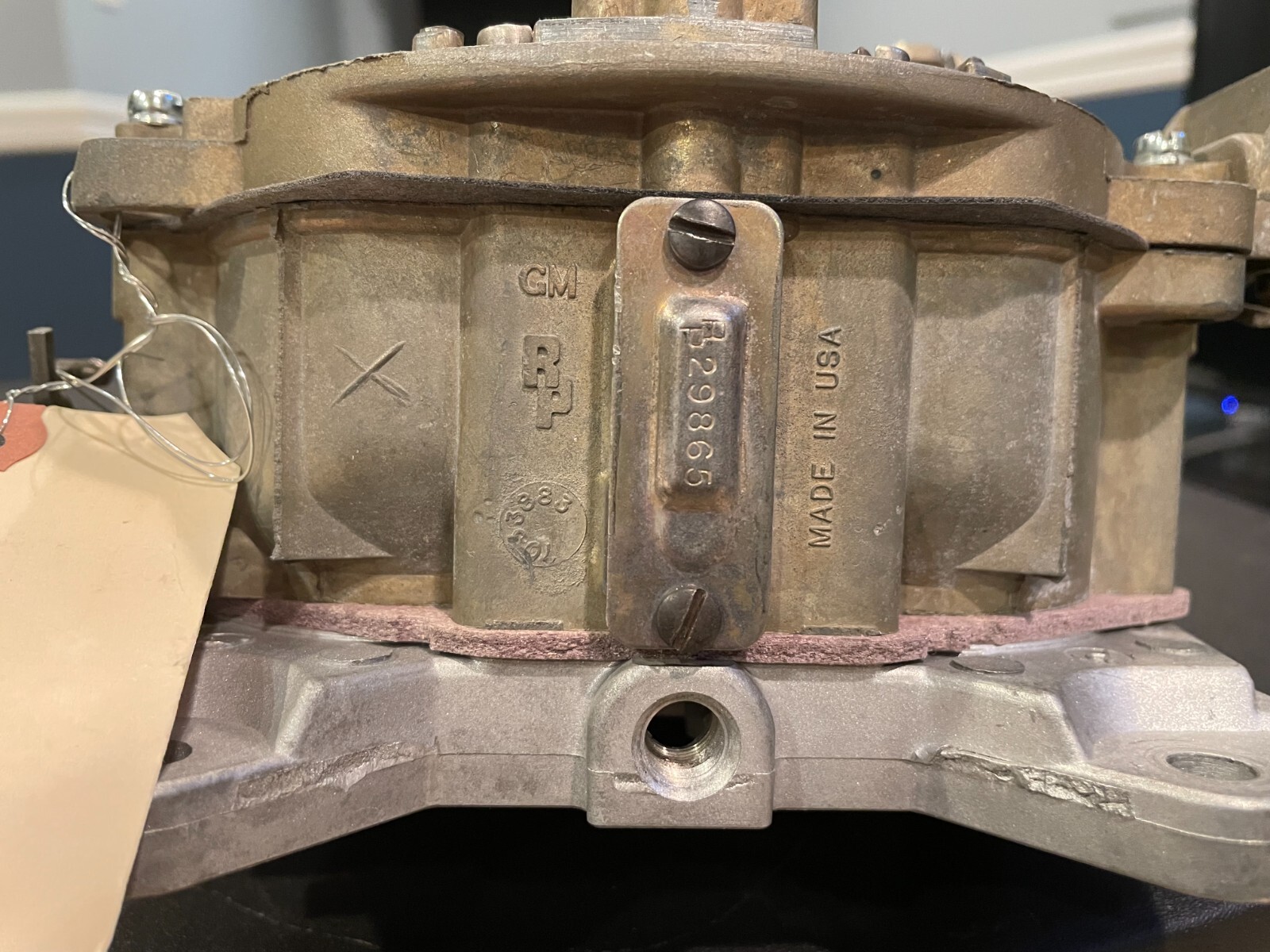 1967 GTO Rochester Quadrajet 7037262 with RARE Dashpot and Bracket! | eBay