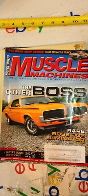 Muscle machine hemmings nov 2012 boos 302 cougar | eBay