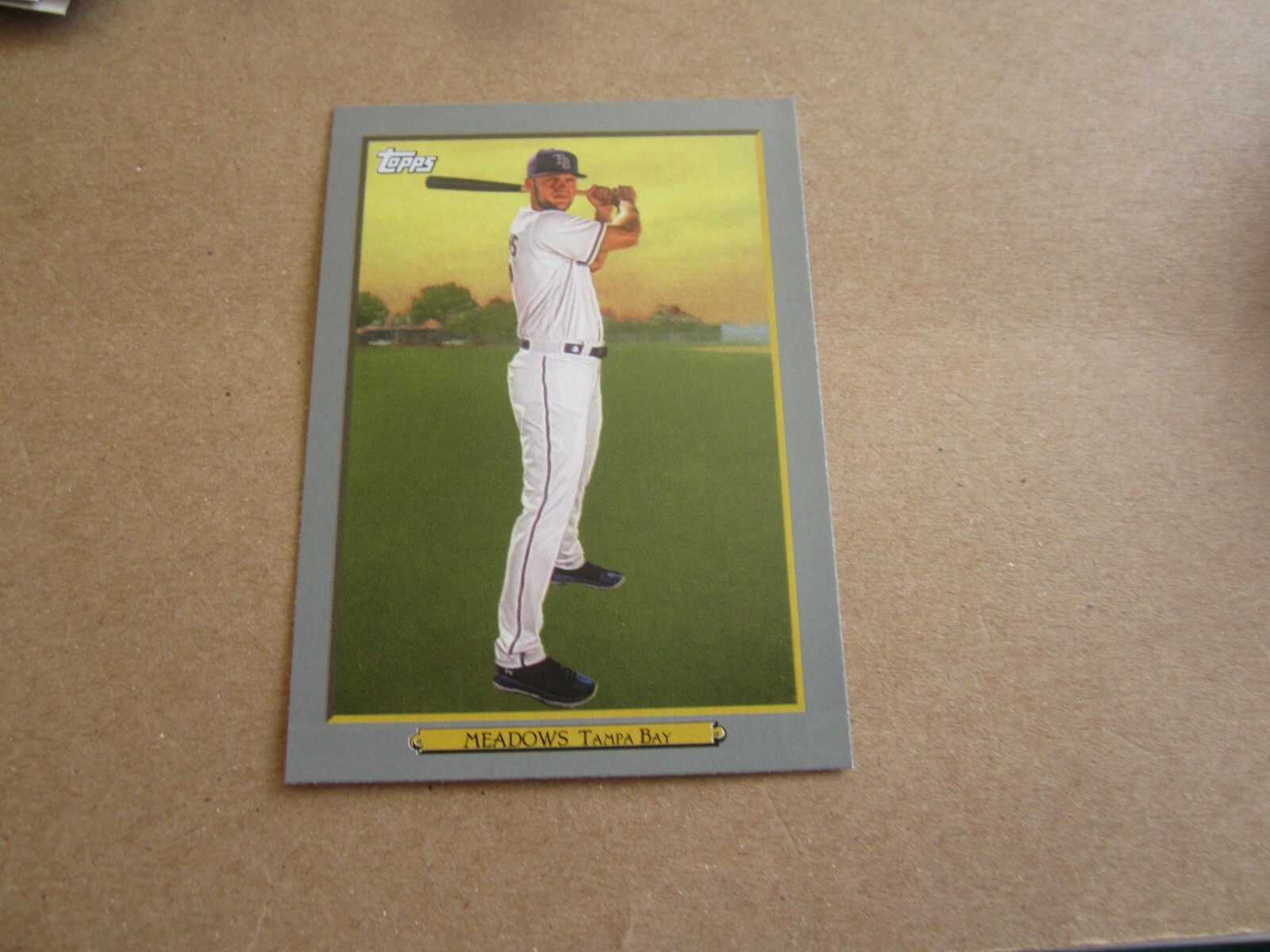 2020 Topps MLB INSERT TURKEY RED CARD Series 1 AUSTIN MEADOWS RAYS TR ...