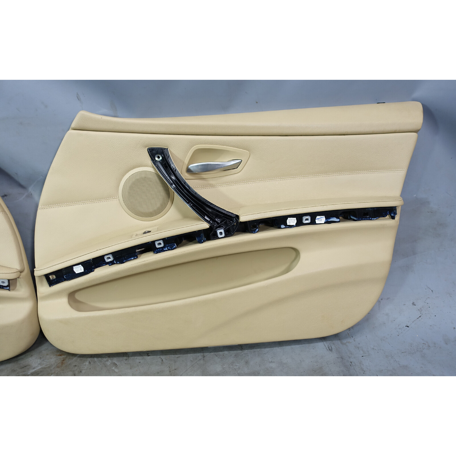 2006-2008 BMW E90 E91 3-Series 4dr Front Interior Door Panel Trim Skins ...