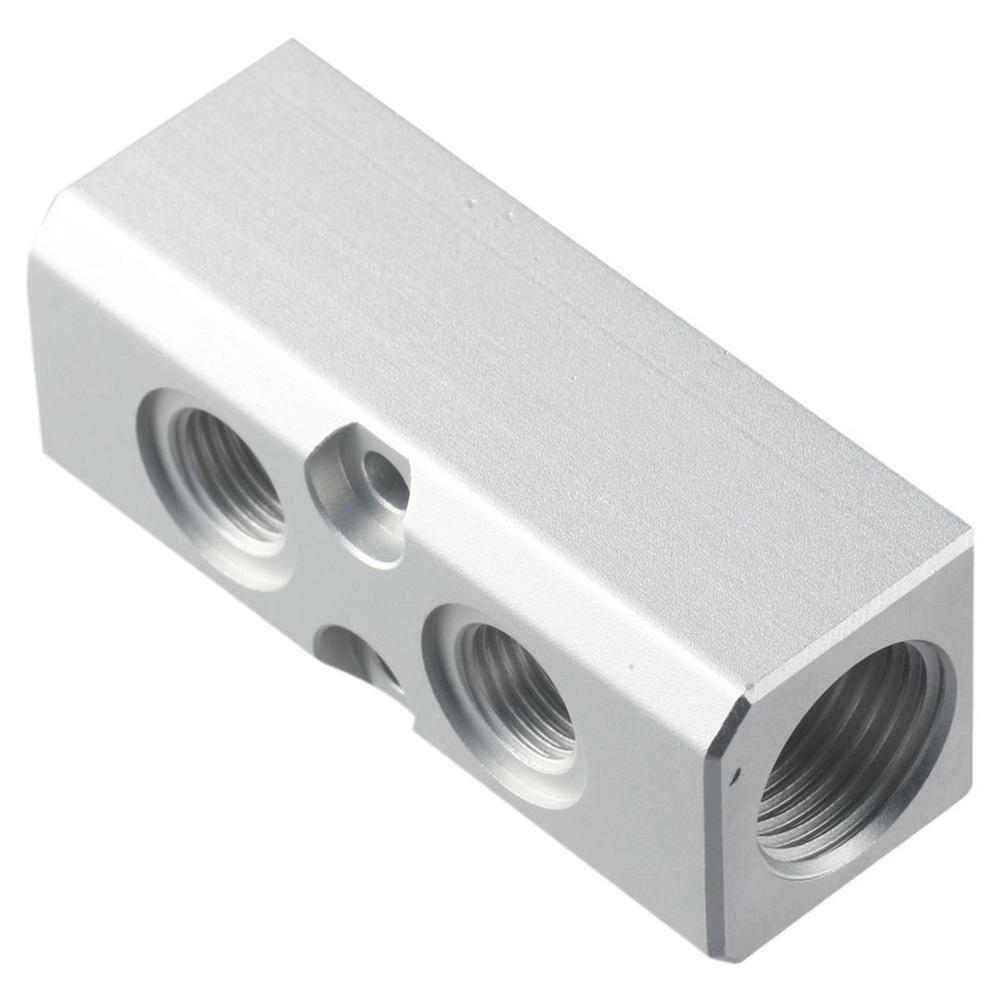 2PCS Aluminum Alloy Air Distribution Block Air Compressor | eBay