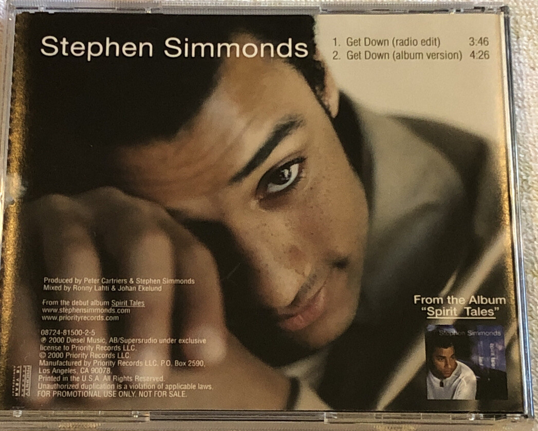 Stephen Simmonds Promotional Disc (CD, LN-MINT) (13) | eBay