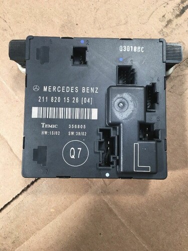 211 820 15 26 (04) 2003 MERCEDES E320 W211 LEFT REAR DRIVER DOOR MODULE ...