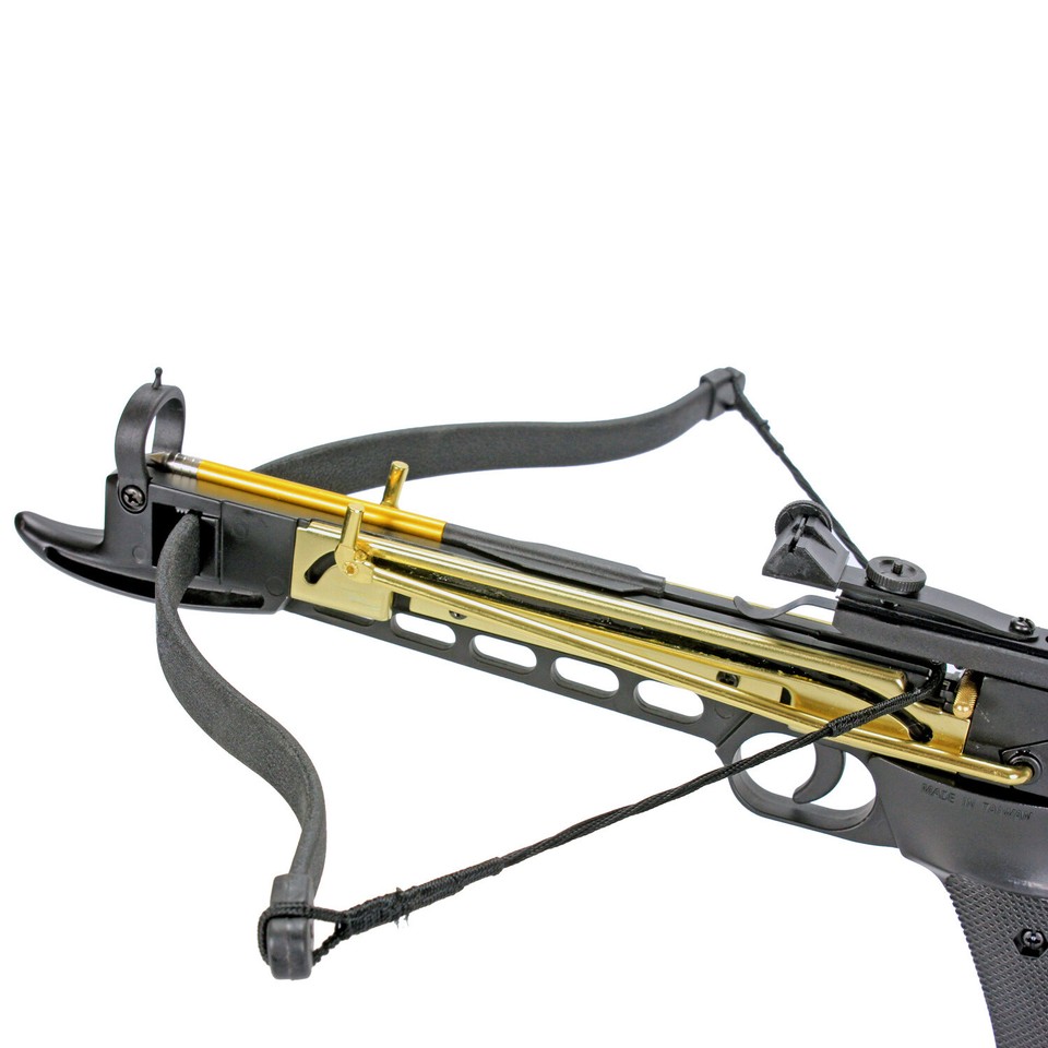 KingsArchery Crossbow Self Cocking Handheld 80 LBS 27 Aluminum Arrows ...