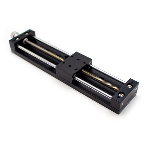 40x60MM Mini Precision Guide Slide X-Axis Manual Slide Stroke 200MM w ...