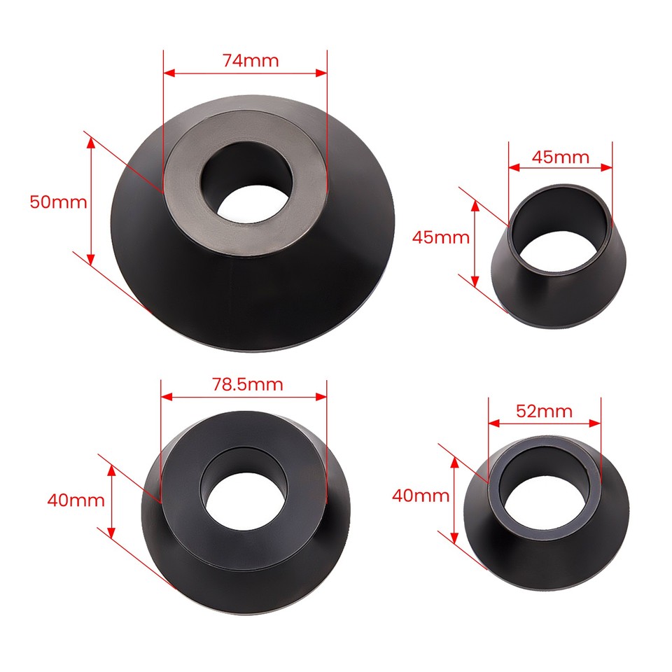Tire Balancer Cones Set Fit For 40mm Shaft Wheel Balancers car truck ...