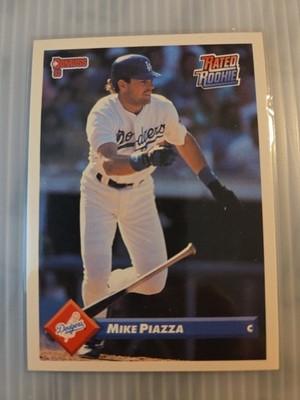 1992 Leaf Mike Piazza Rated Rookie #209 Series 1 | eBay Australia