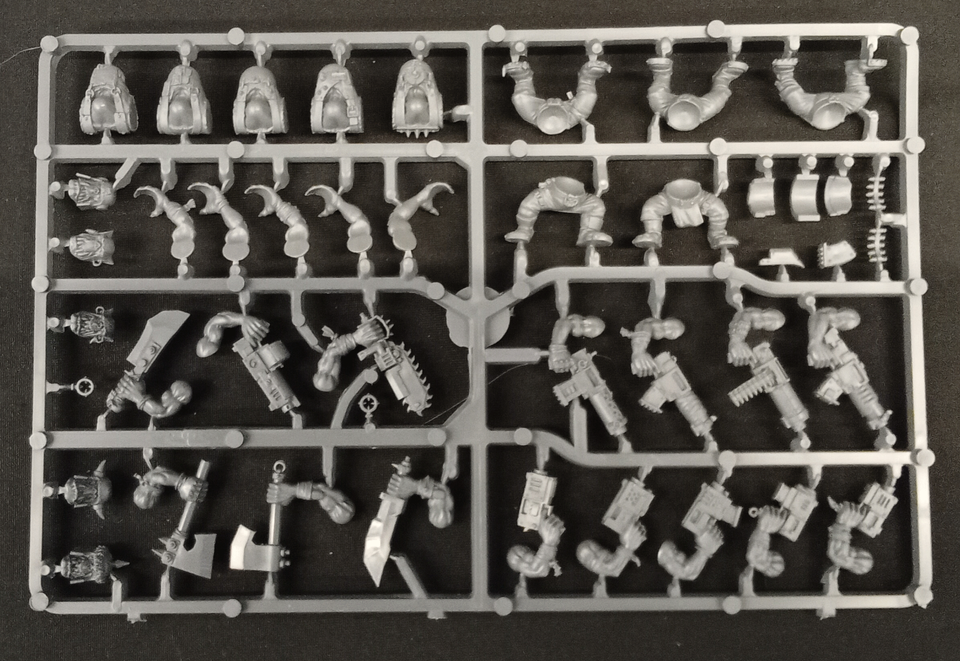 Warhammer 40k Orks Boyz Warlord Big Mek Shokk Attack Gun LOT - A146 | eBay