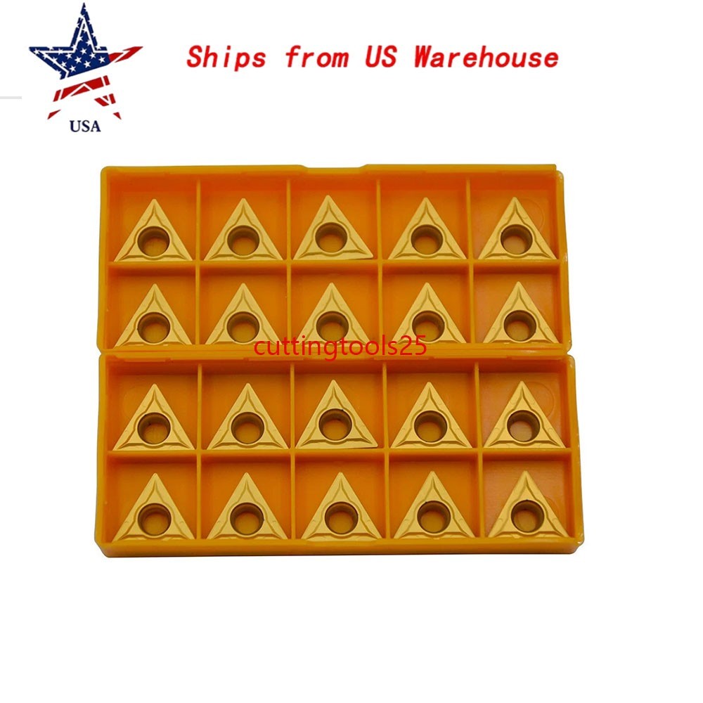 20pcs TCMT16T304 US735 TCMT32.51 US735 New Carbide Inserts CNC blade ...
