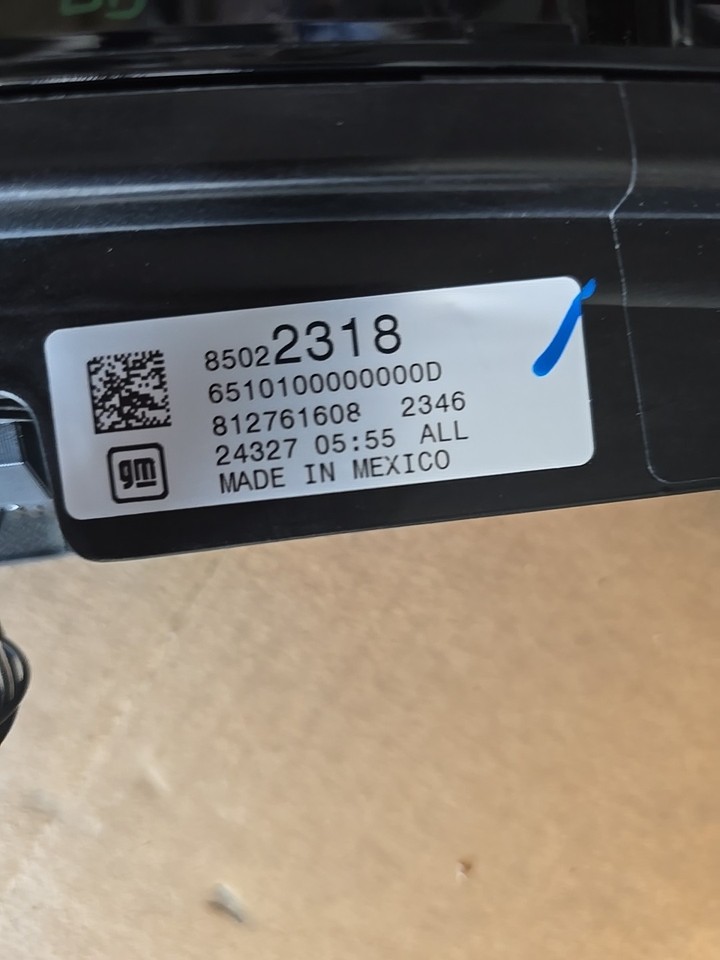 OEM 2024 CHEVROLET EQUINOX EV DAYTIME RUNNING LIGHT FRONT CENTER NICE ...